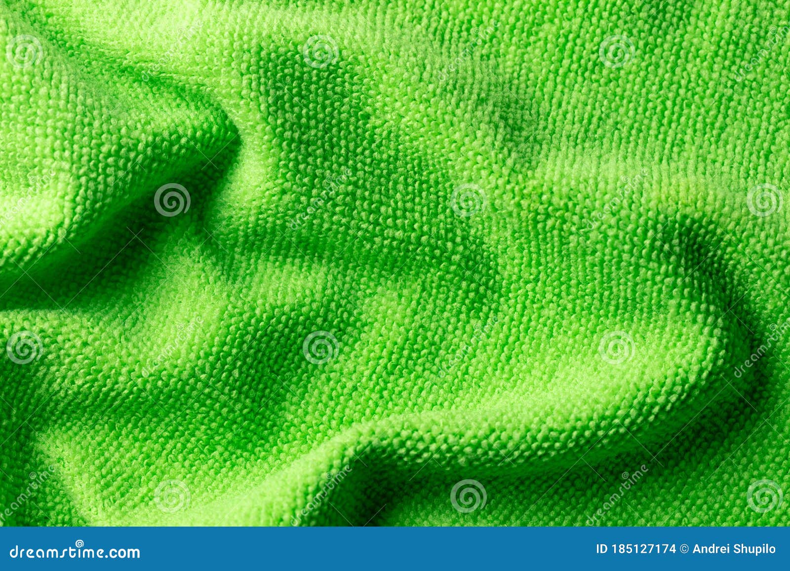 Green Fabric As an Abstract Background Stock Photo - Image of macro ...