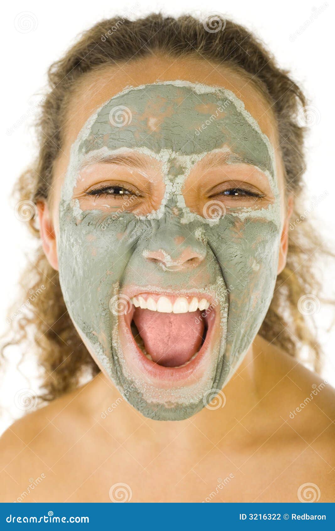Green face mask stock photo. Image of beautifying, prettifier - 3216322