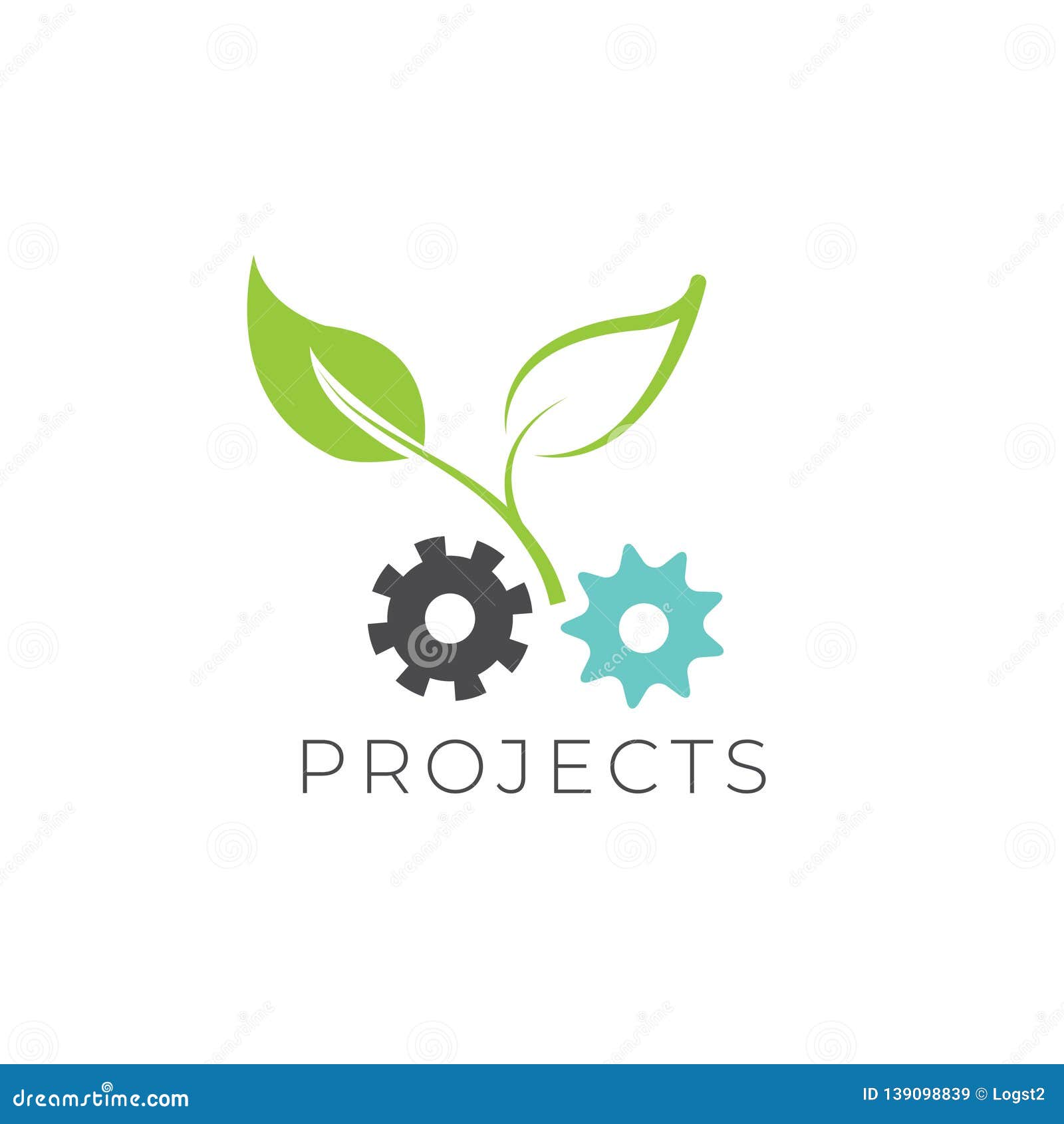 Green Factory Logo. Bio Production Vector Logo. Stock Vector ...