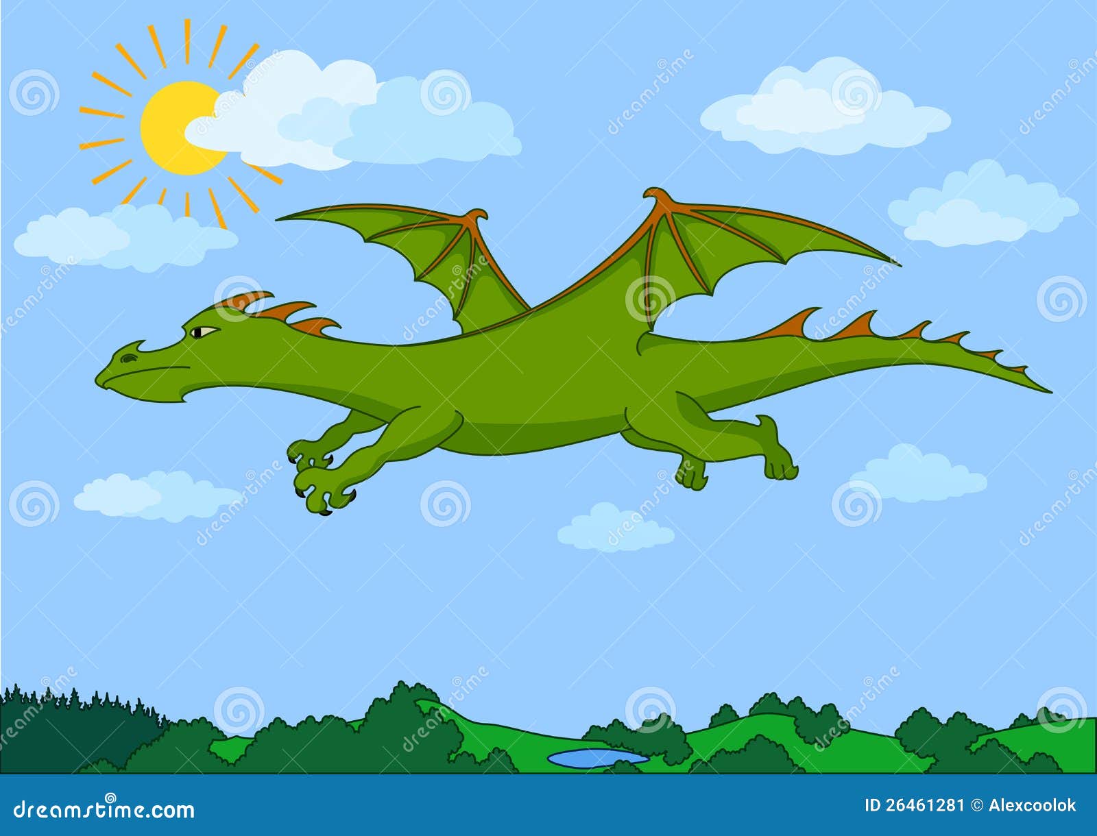 Dragon Flies Sitting On Leucas Slitwort Flower Locally Called ...