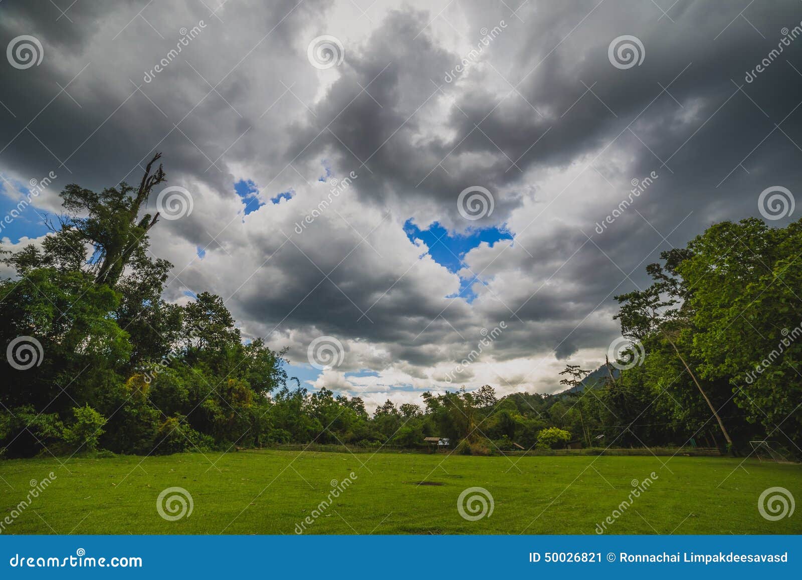 Dramatic Rainy Storm Sky With Dark Fluffy Clouds. Abstract Nature ...