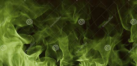 Green fire stock image. Image of power, flame, temperature - 12491723
