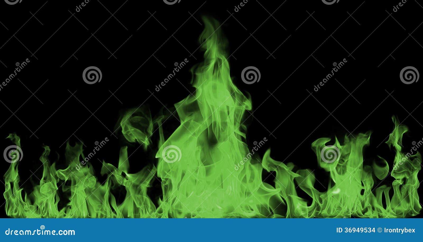 Green Fire flames stock photo. Image of flaming, fiery - 36949534