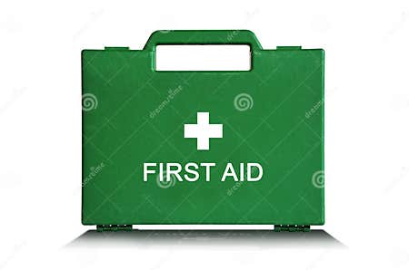 Green First Aid Box stock image. Image of concept, case - 12724861