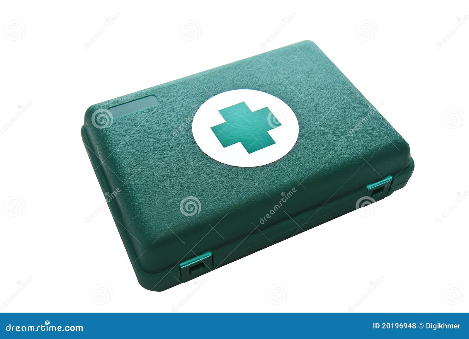 Green First Aid Box stock photo. Image of white, medical - 20196948