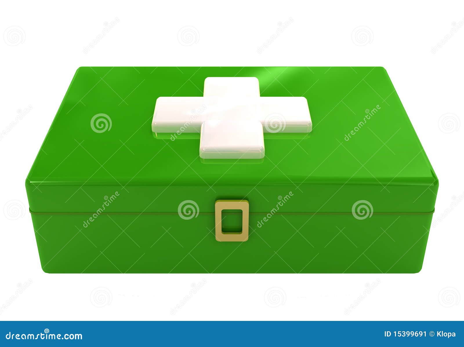 Green First Aid Box Kit Sign Stock Illustration - Illustration of ...