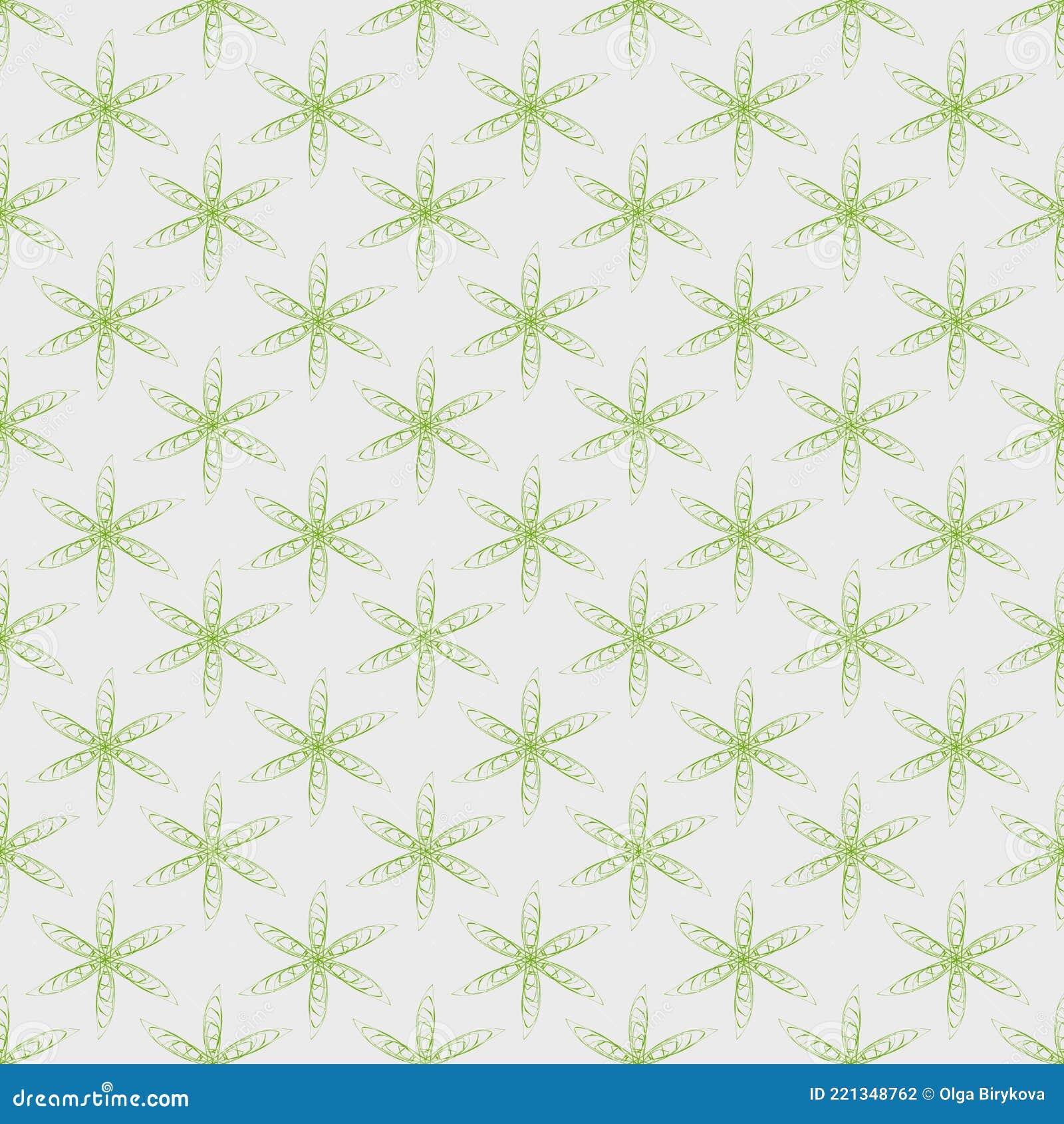 Green flower stock illustration. Illustration of linear - 221348762