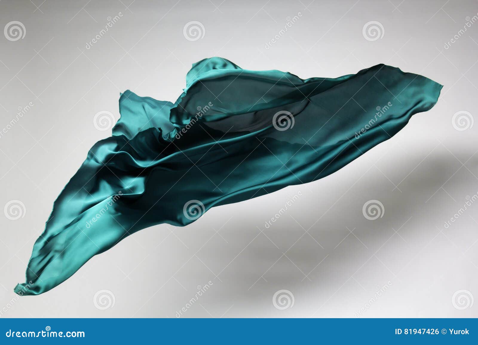 Green flying fabric stock photo. Image of dynamic, action - 81947426