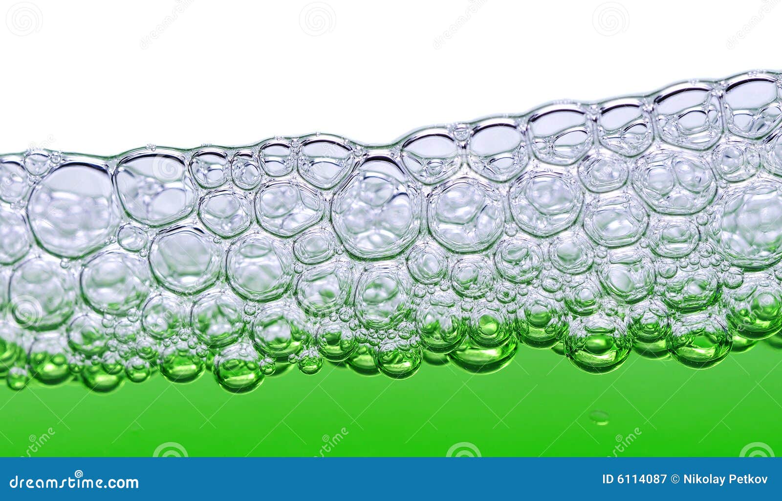 Green foam stock image. Image of drop, wash, white, pollute - 6114087