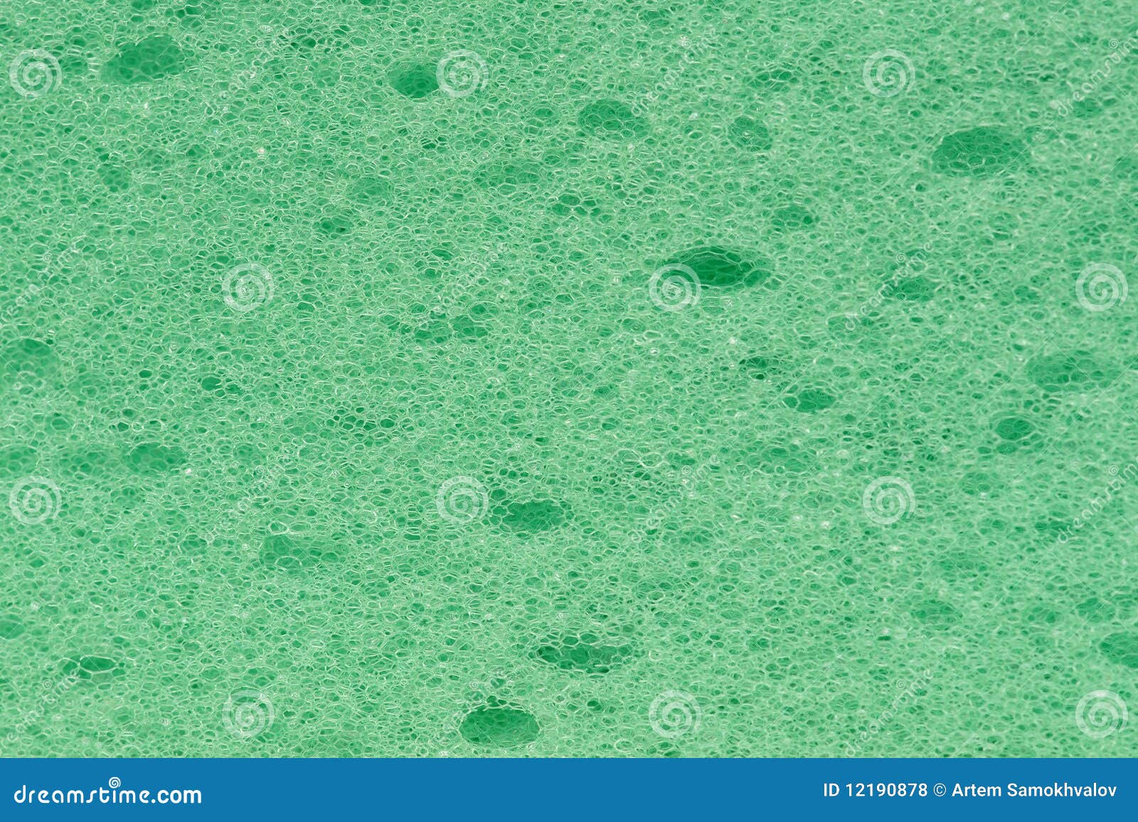 Green Foam Rubber. Background Stock Photo - Image of background, cells ...