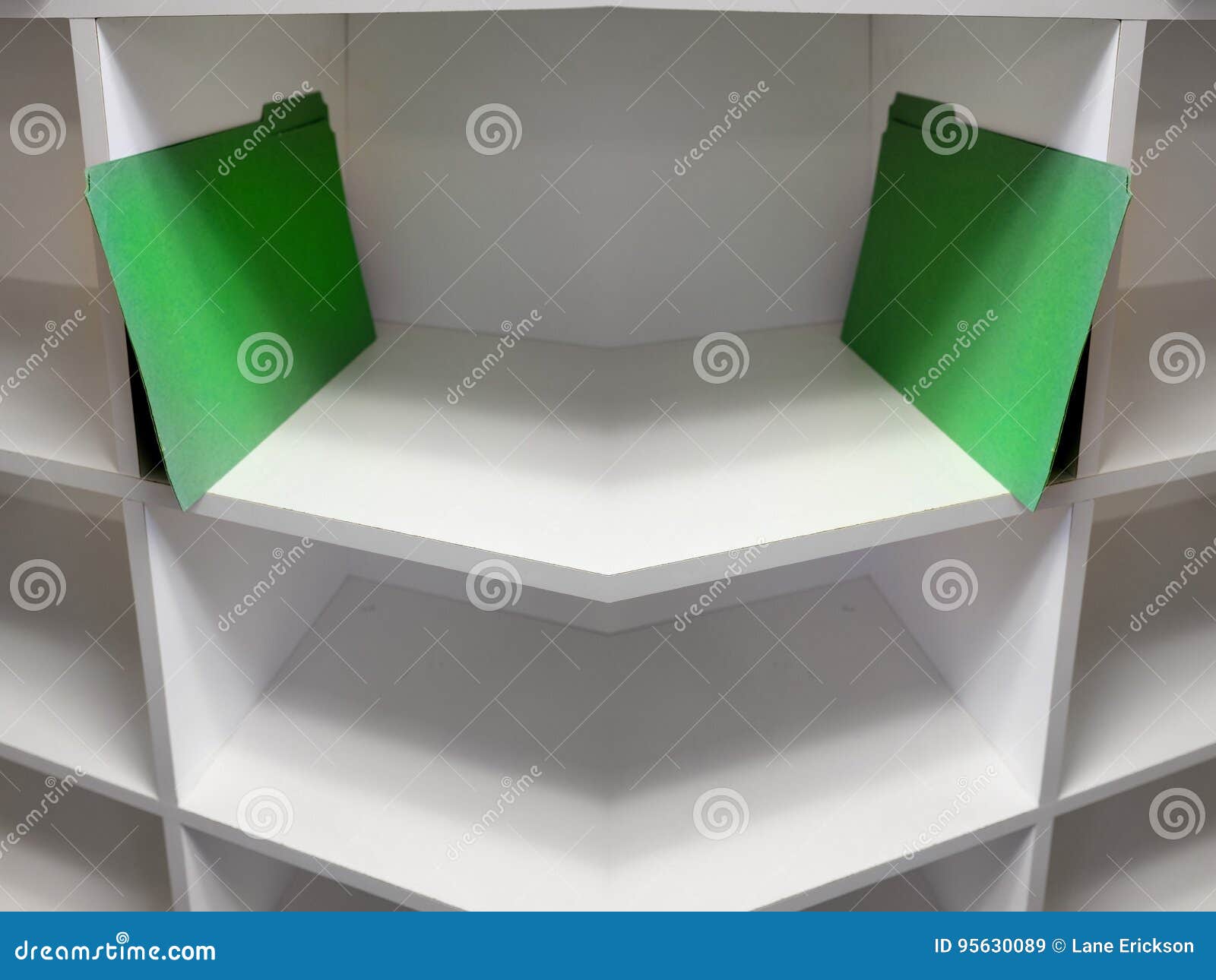 Green Folder Files in Office Stock Image - Image of messy, green: 95630089