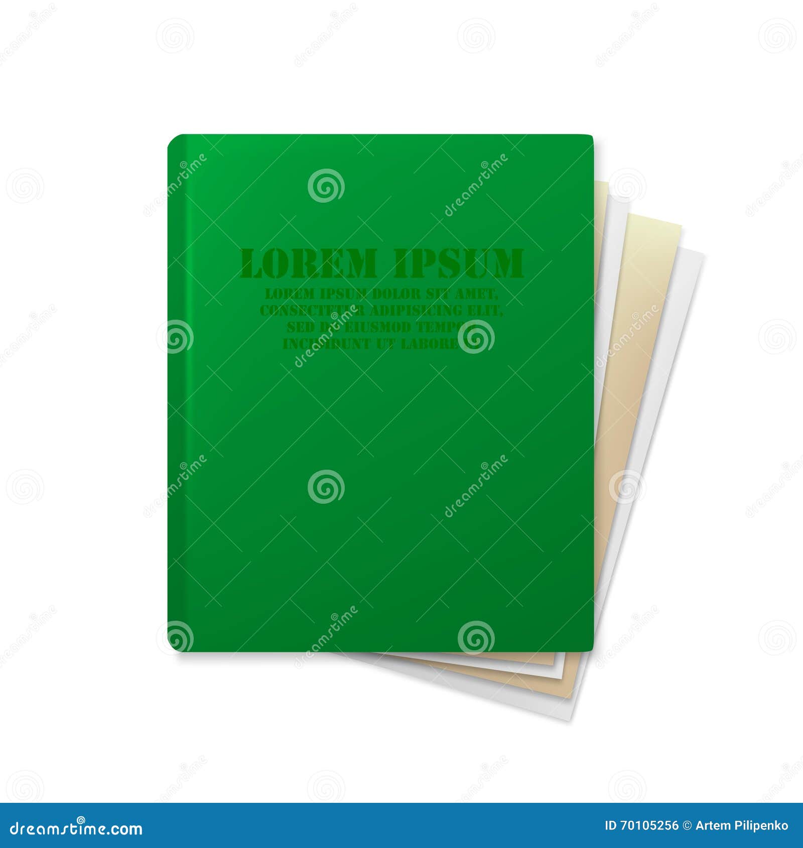 Green FTP Folder Icon Isolated On Blue Background. Software Update ...