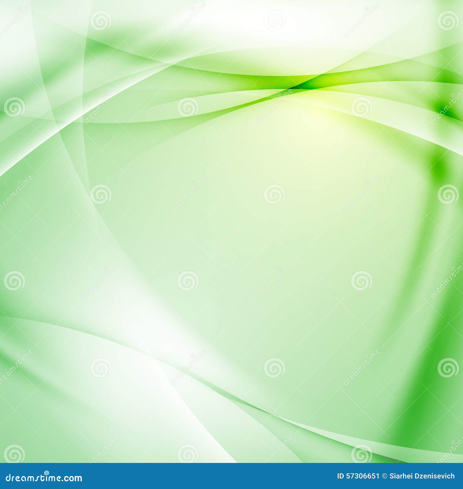 Green Folder Swoosh Line Abstract Background Stock Vector ...