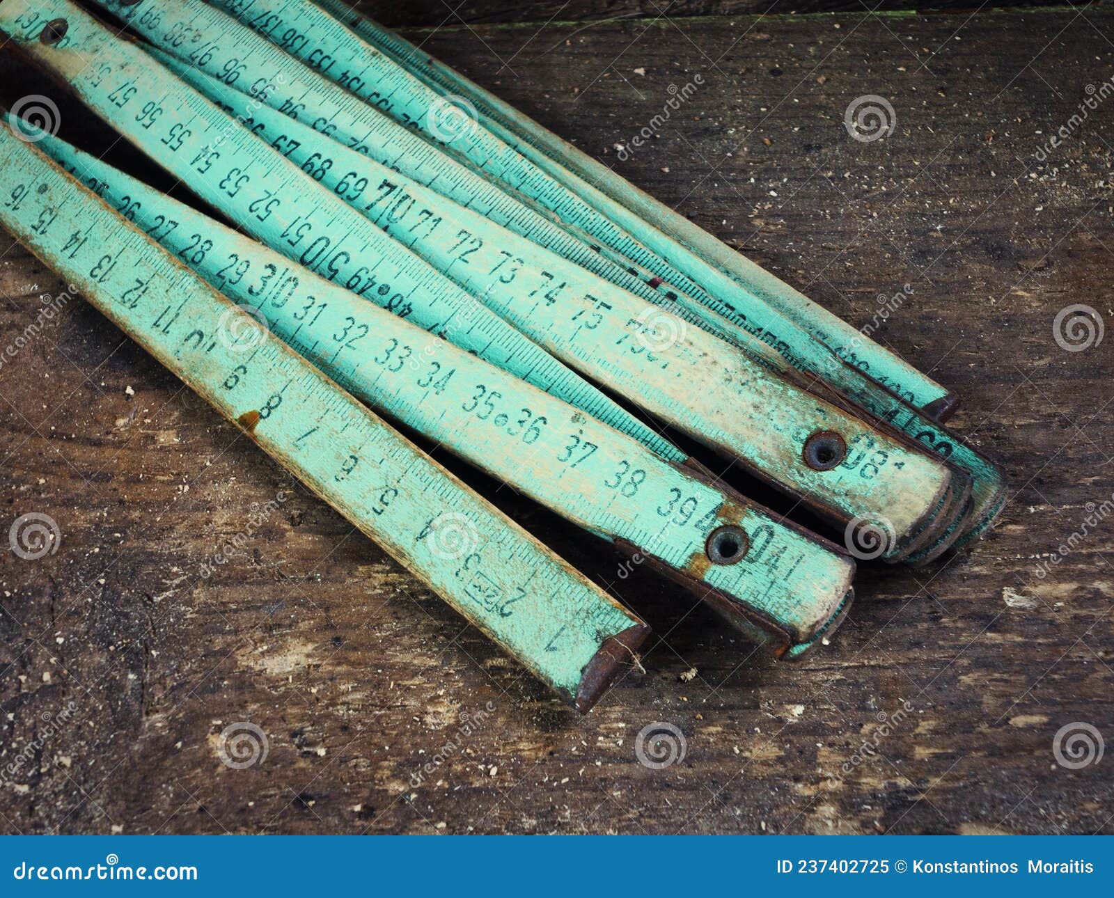 Folding Meter Rule Stock Photography | CartoonDealer.com #38125670