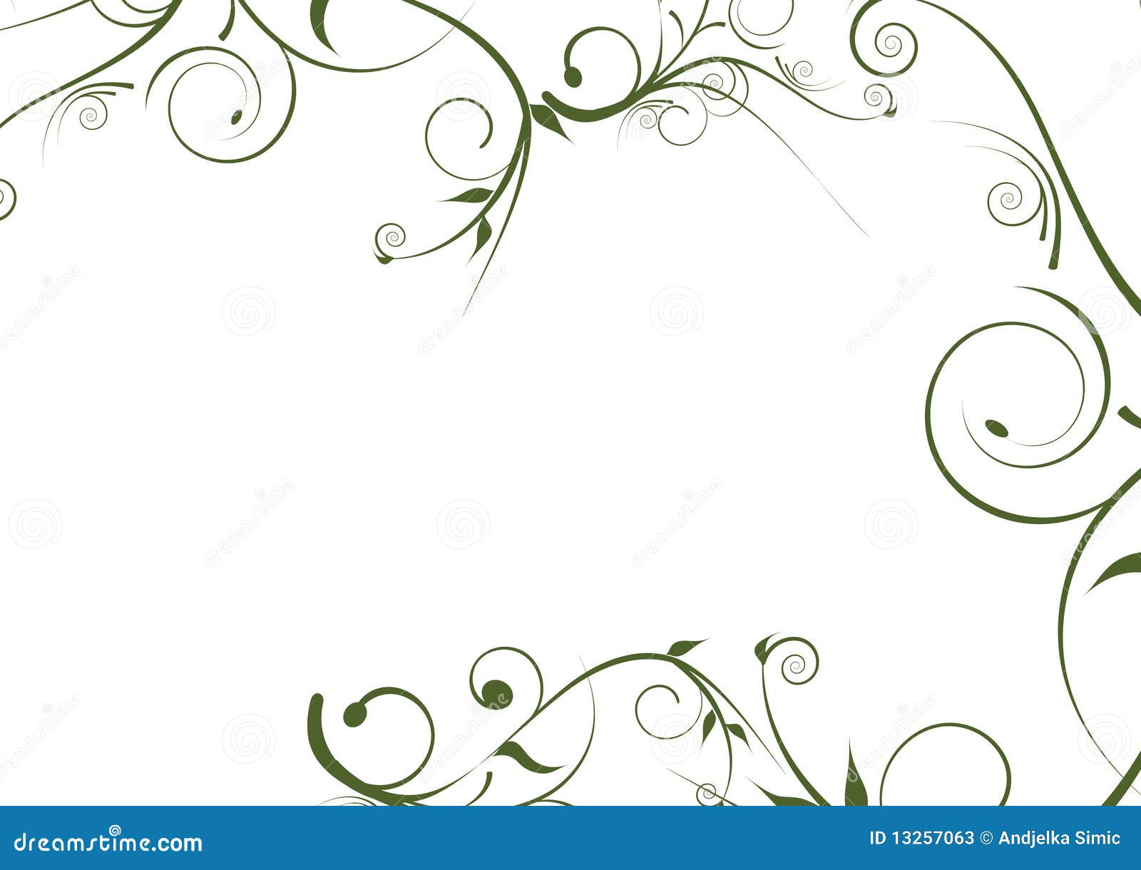 Green foliage design stock vector. Illustration of spring - 13257063