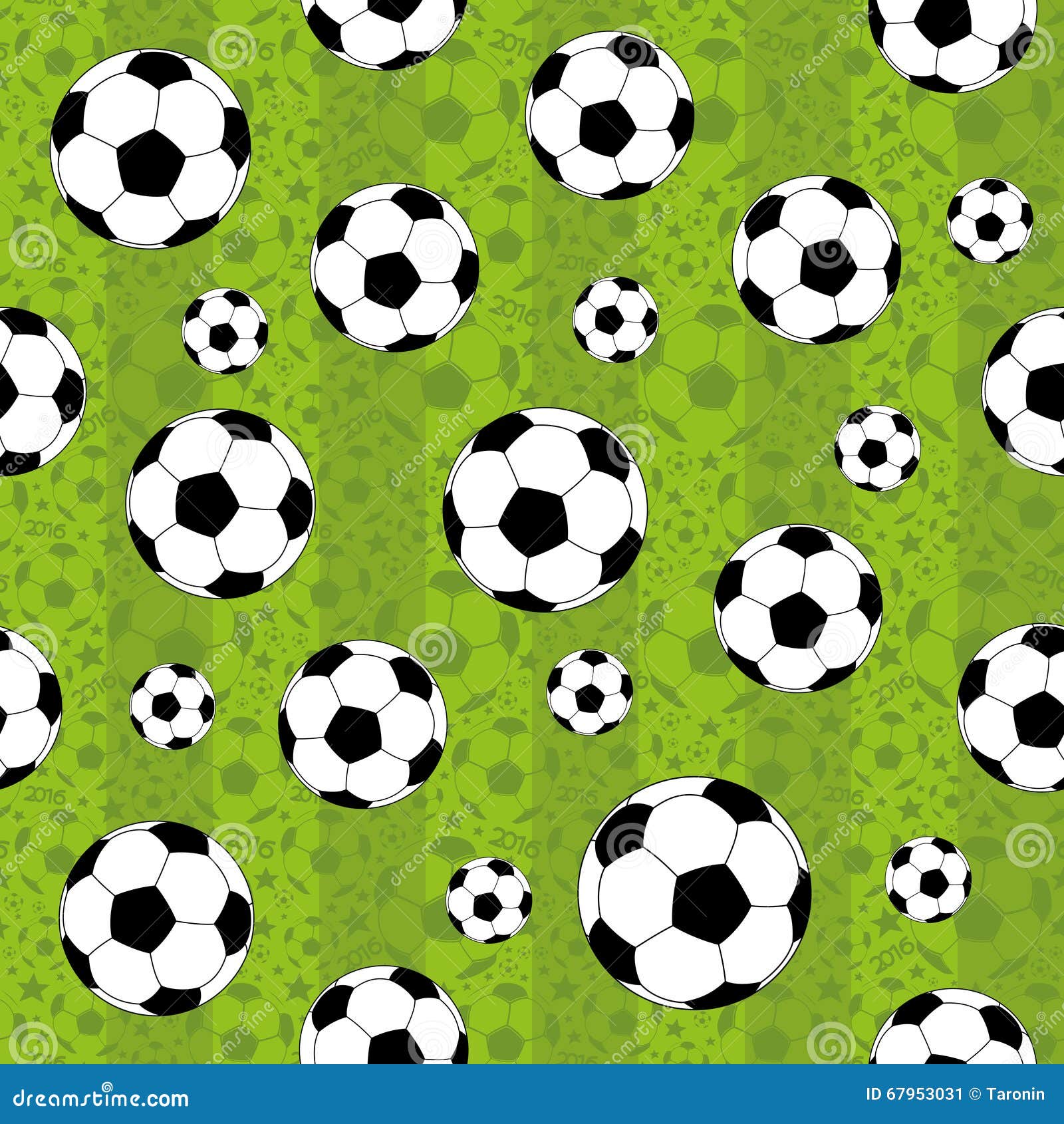 Football Pattern Cartoon Vector | CartoonDealer.com #22236319