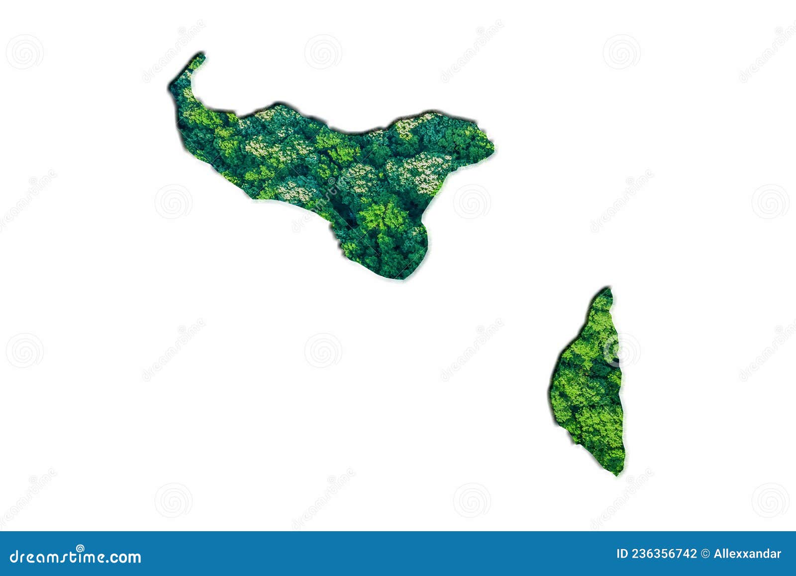 Green Forest Map of Tonga stock photo. Image of region - 236356742