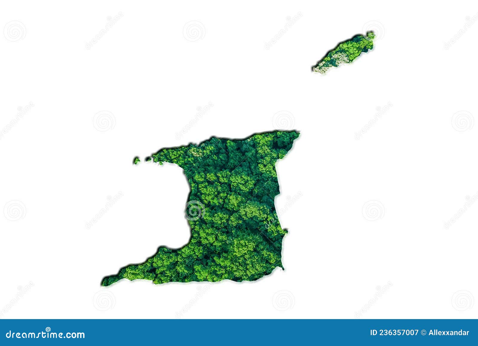 trinidad map palo seco