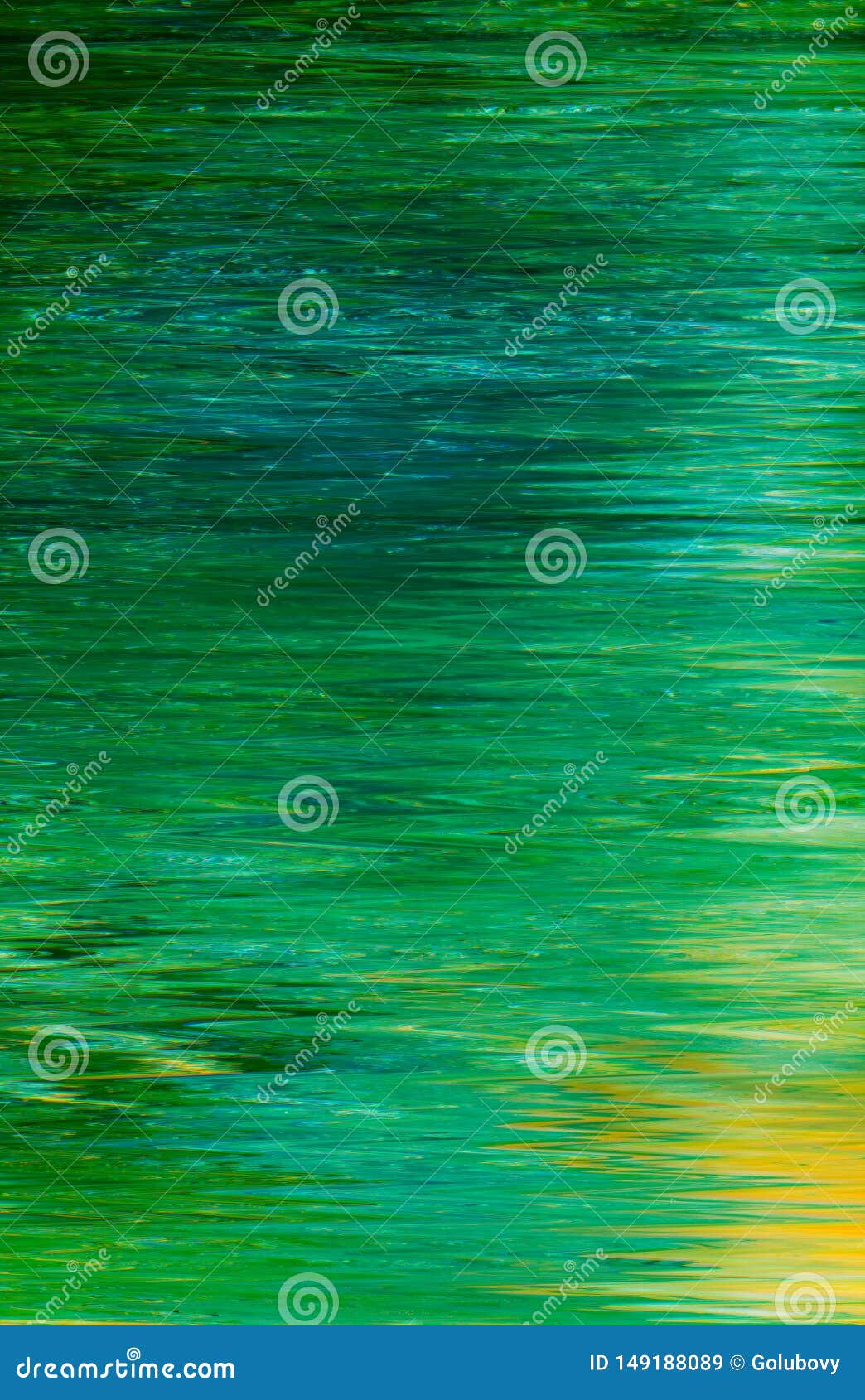 Green Forest River Reflection Abstract Background Stock Image - Image ...
