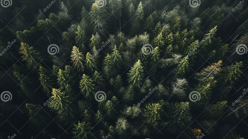Green forest. Top view stock image. Image of texture - 289352967