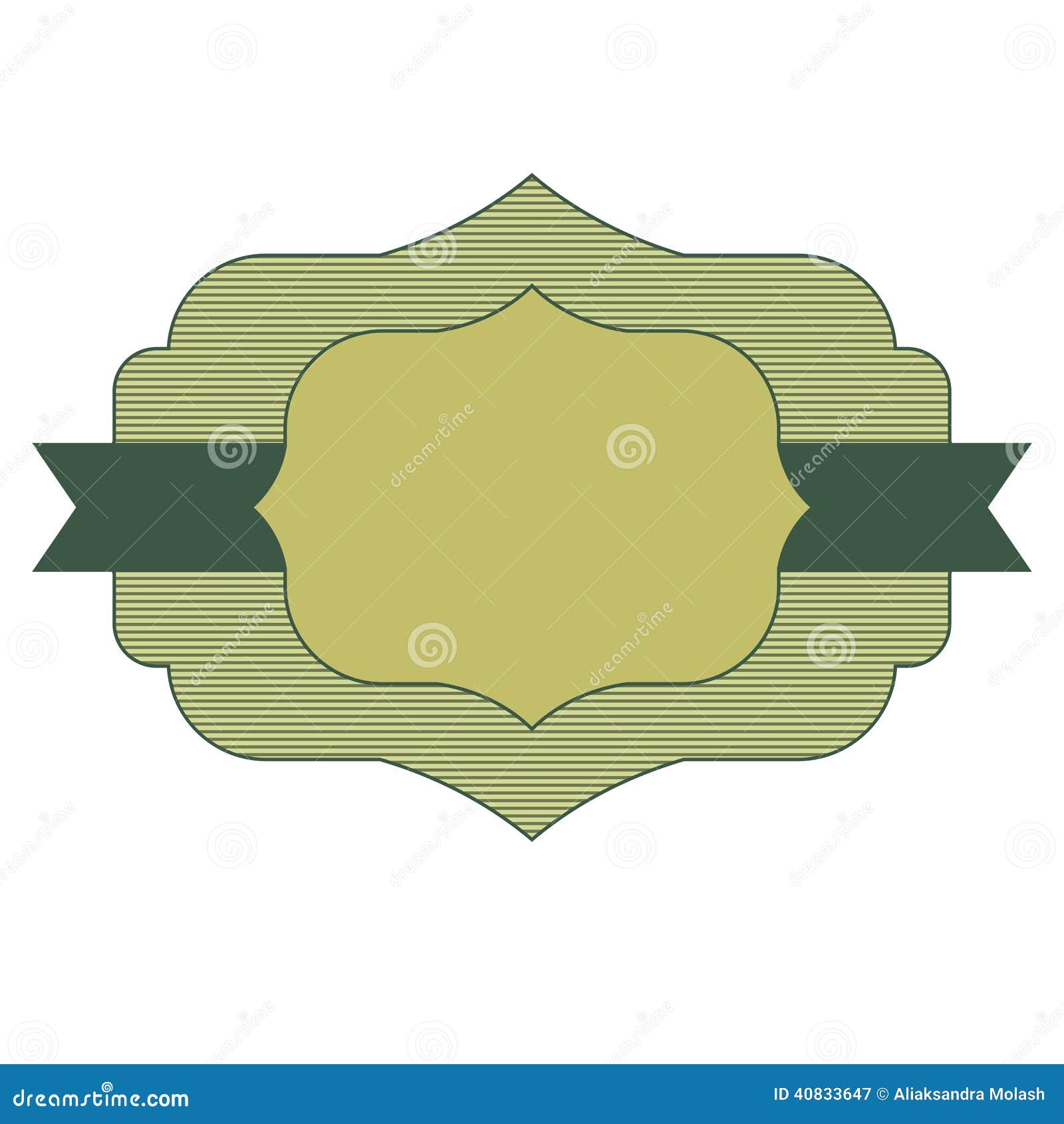 Green frame stock illustration. Illustration of templates - 40833647