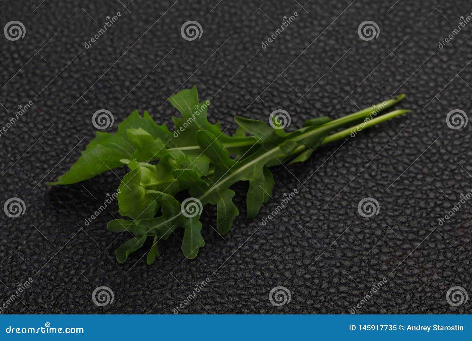 Green fresh Rocket leaves stock image. Image of natural - 145917735
