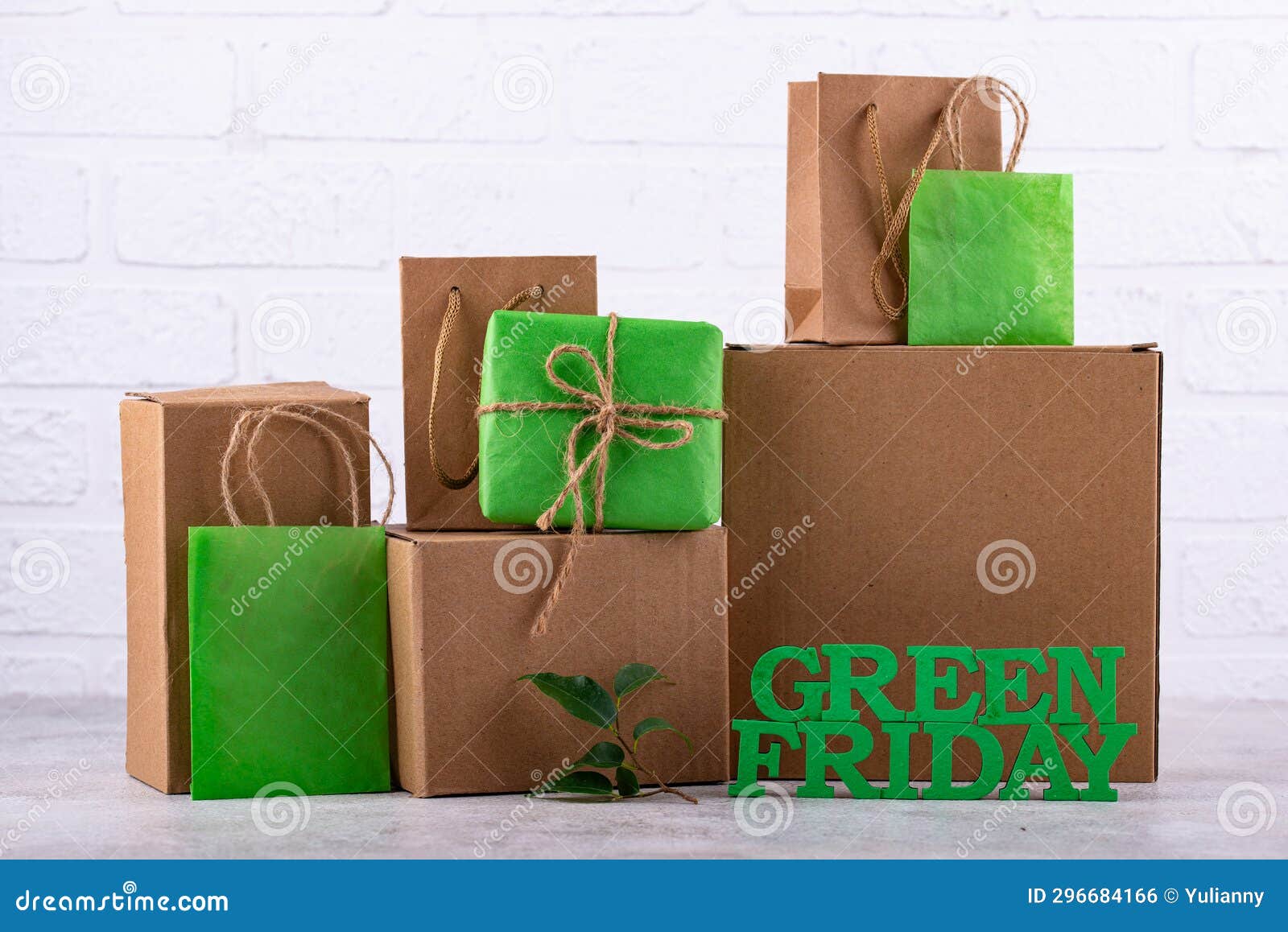 Green Friday Eco Friendly Concept Stock Photo - Image of label, symbol ...