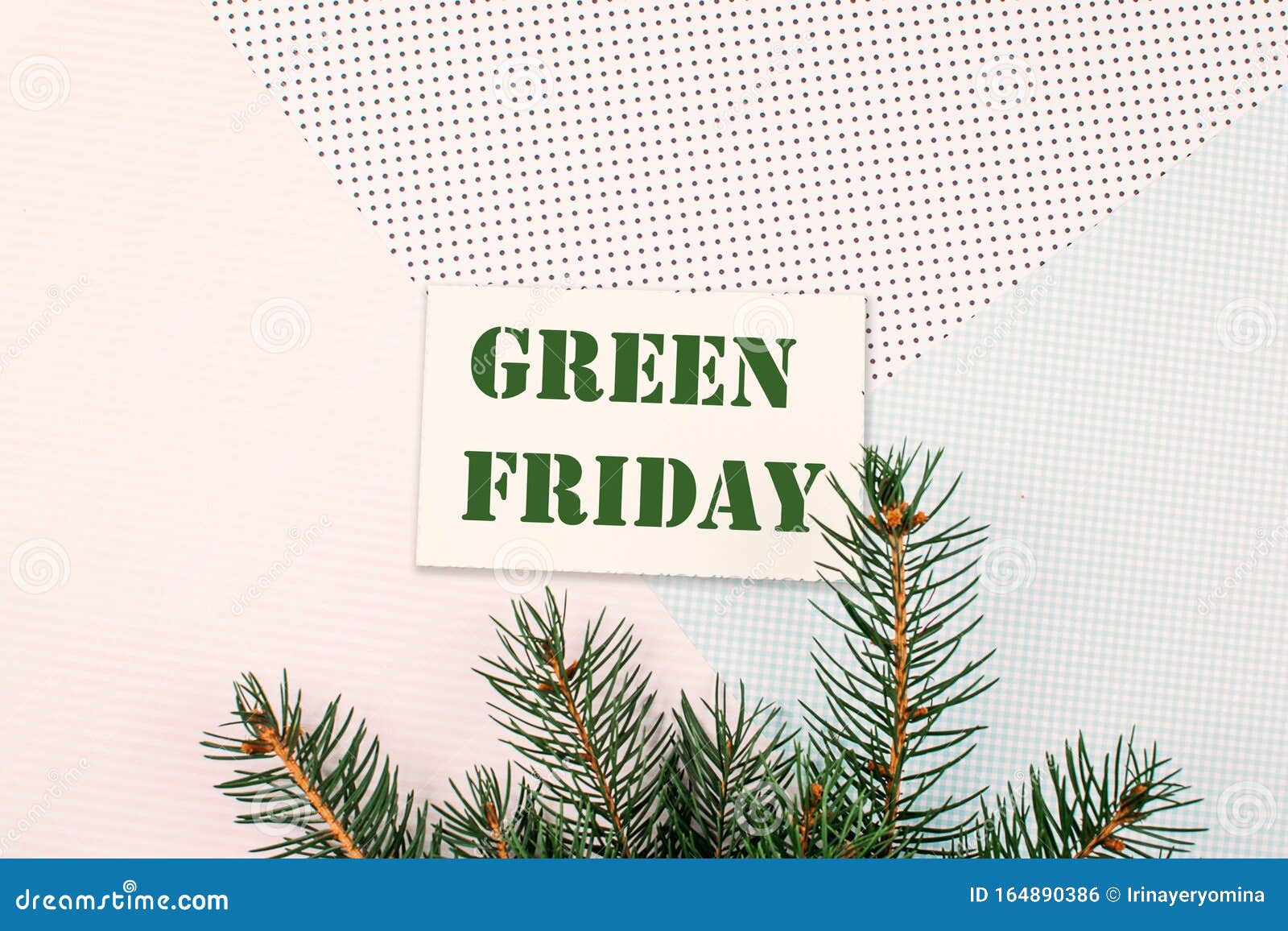 Green Friday is the New Black Friday. Make Friday Green Again Stock ...