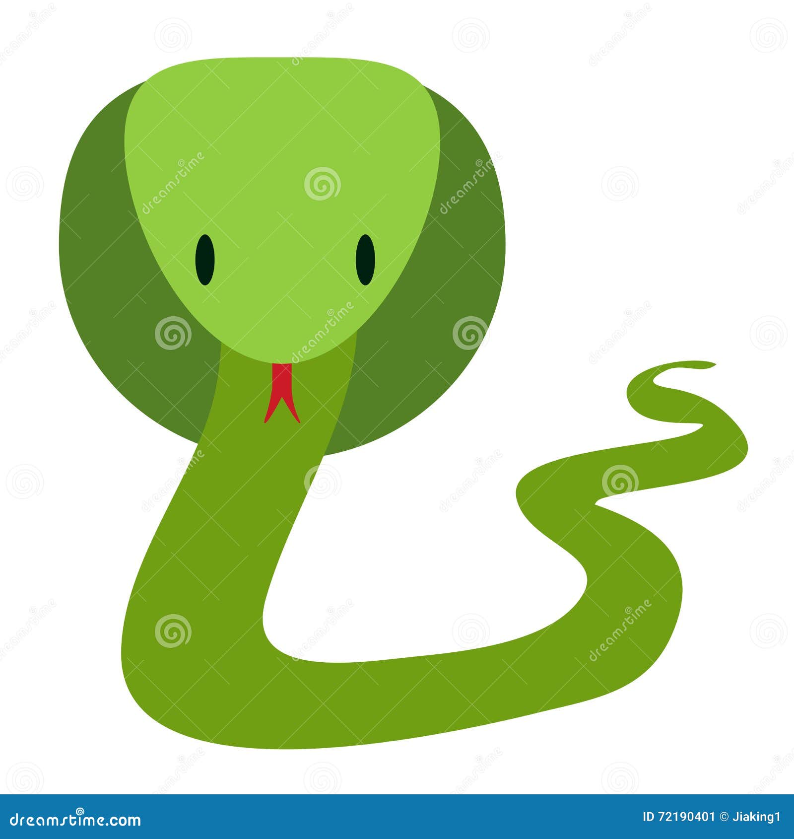 Green Friendly Android Robot Character With Four Arms Vector Cartoon ...