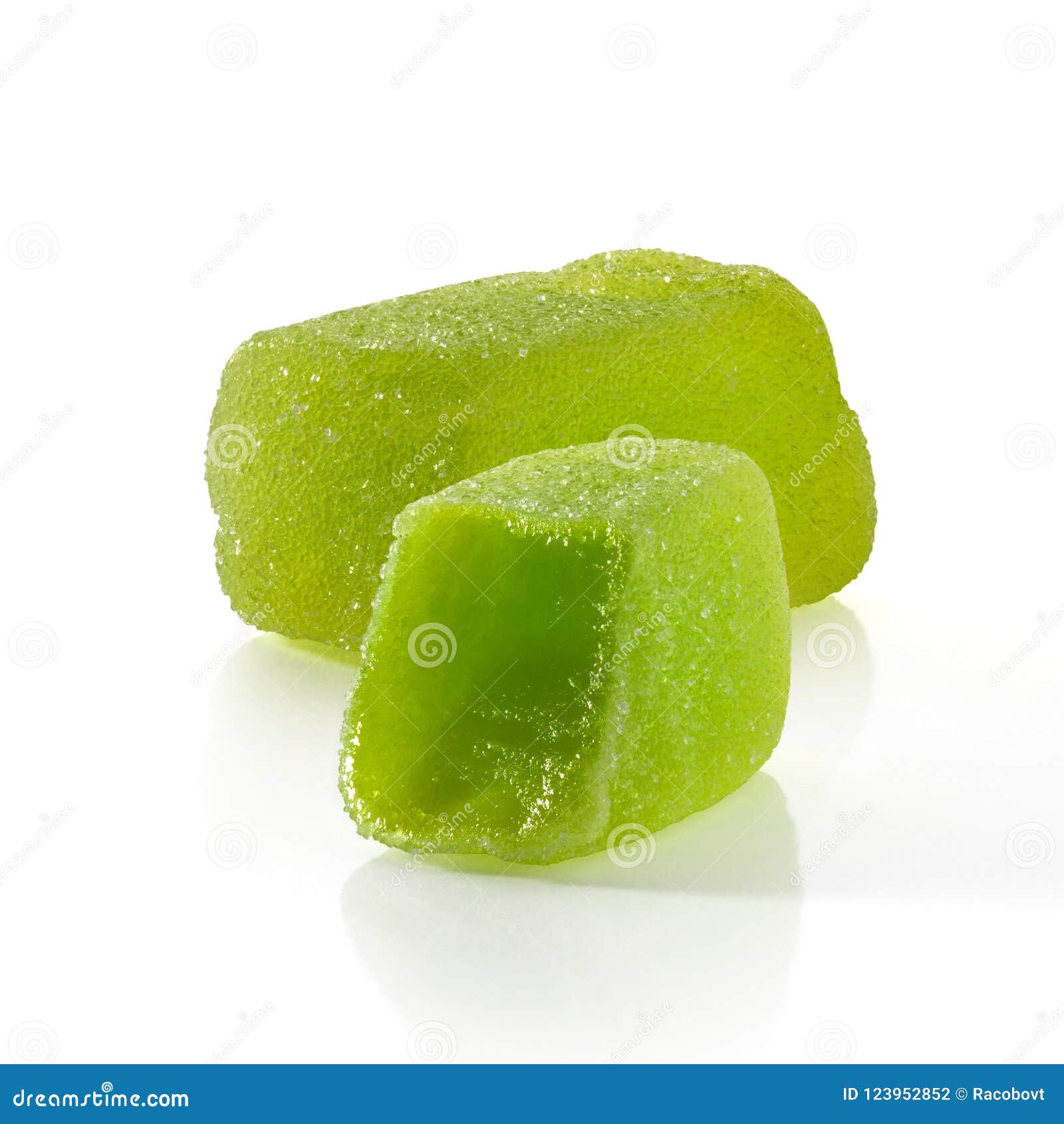 Green fruit chewy candy stock photo. Image of dessert - 123952852