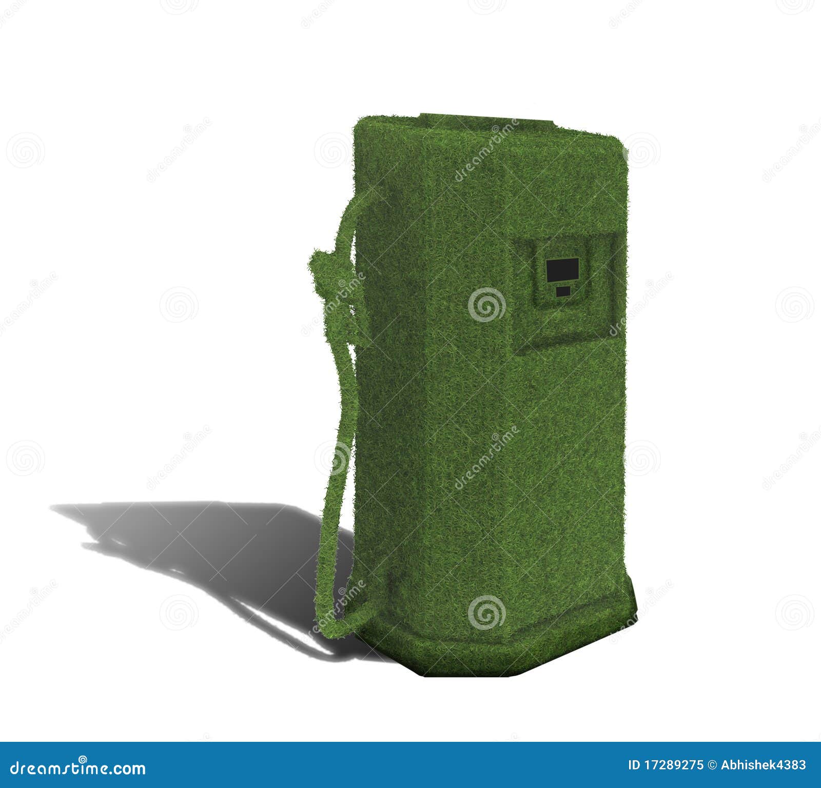 Green Fuel Pump Nozzle And Drop Water With Earth. Royalty-Free Stock ...