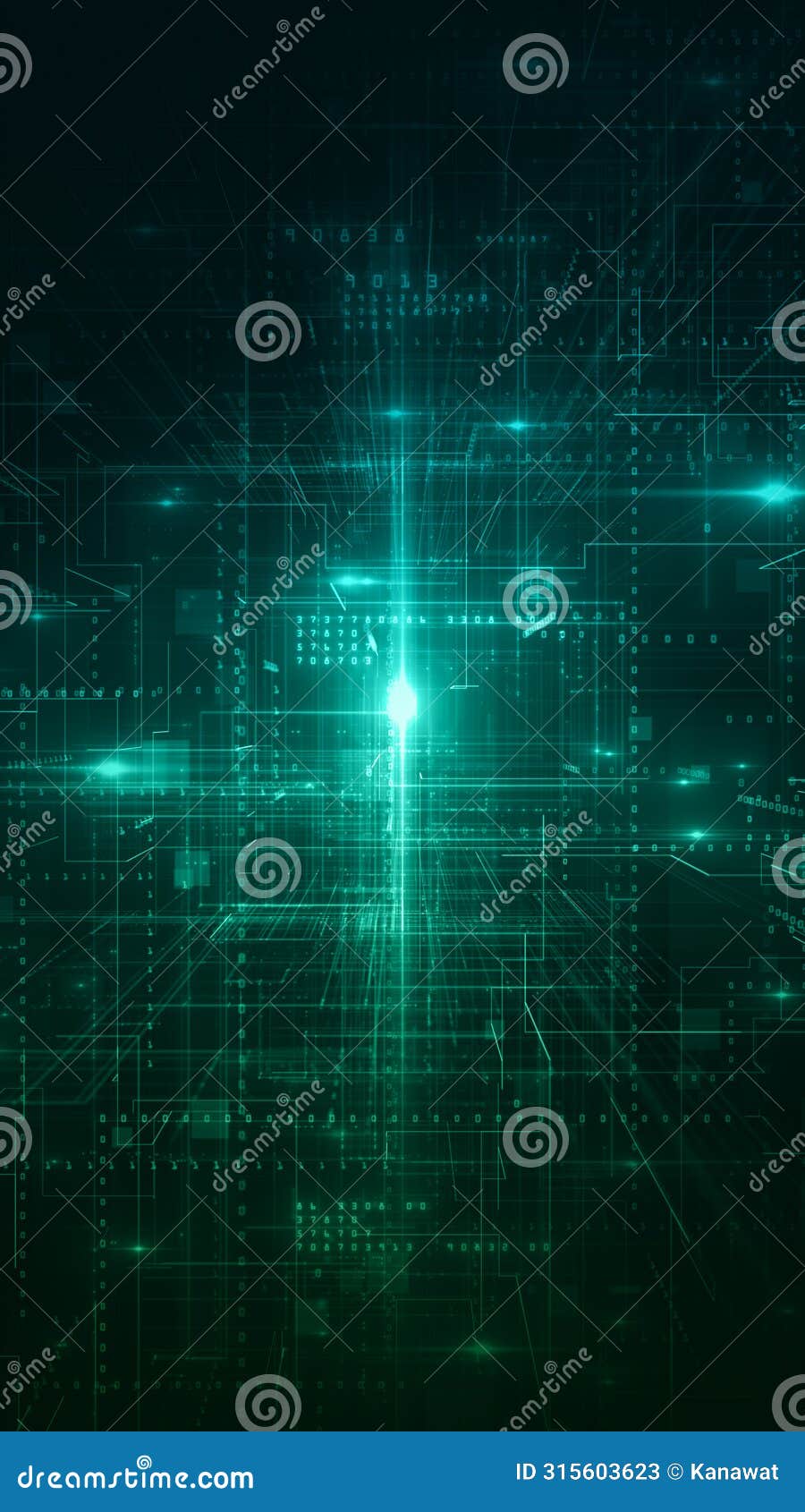 Computer Circuitry Vortex Stock Photo | CartoonDealer.com #11998056