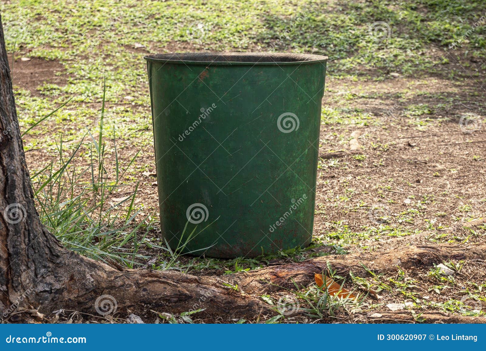 Green garbage bins stock image. Image of disposal, environmental ...