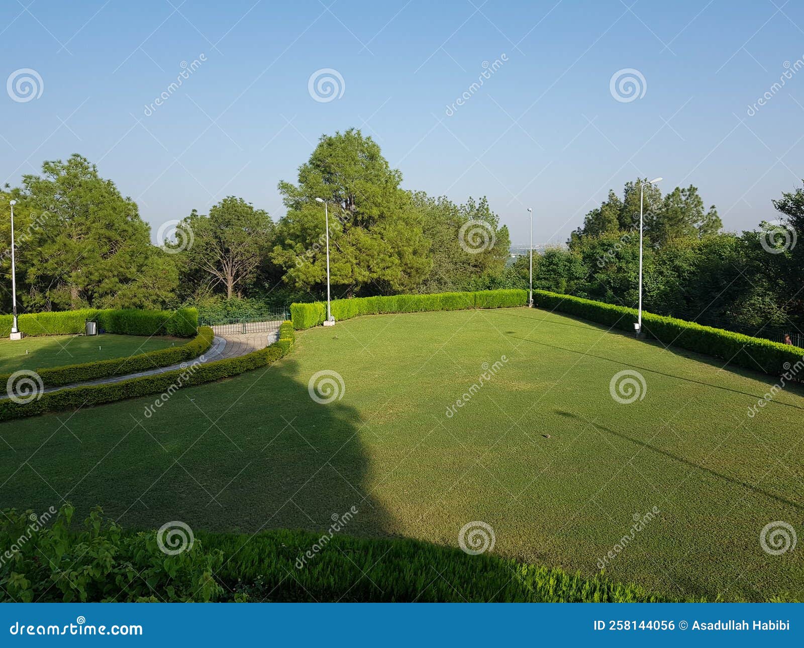 Green Garden House Front Yard Pretty Stock Photo - Image of farm ...