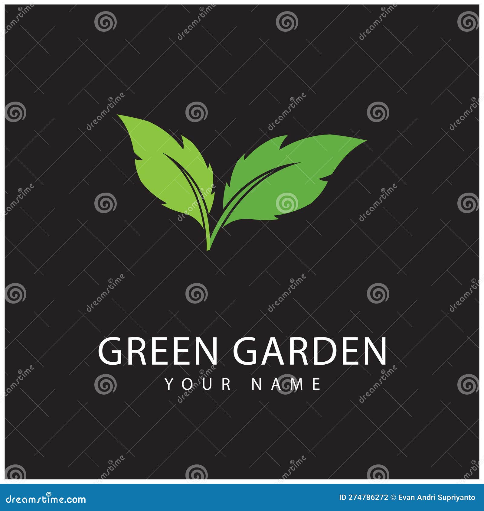 Green Garden Logo Vector and Symbol Stock Vector - Illustration of ...