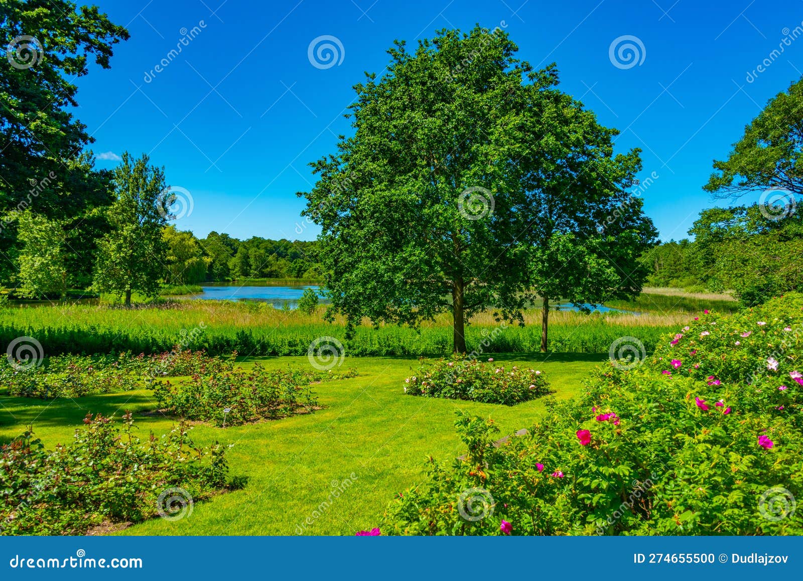 Green Gardens at Gr??sten Palace in Denmark Stock Photo - Image of ...