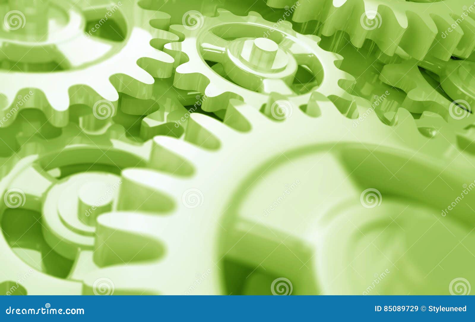 Green Gear With Check Mark Like Execution Logo Vector Illustration ...
