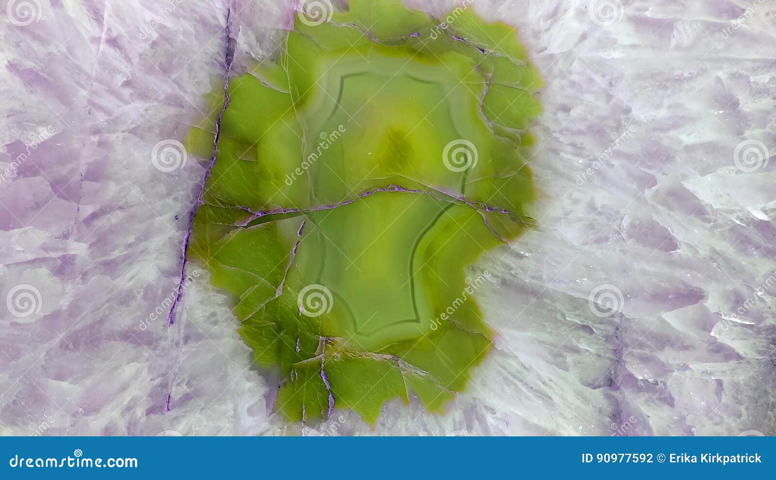 Green Geode Gemstone Background Stock Photo - Image of crystal ...