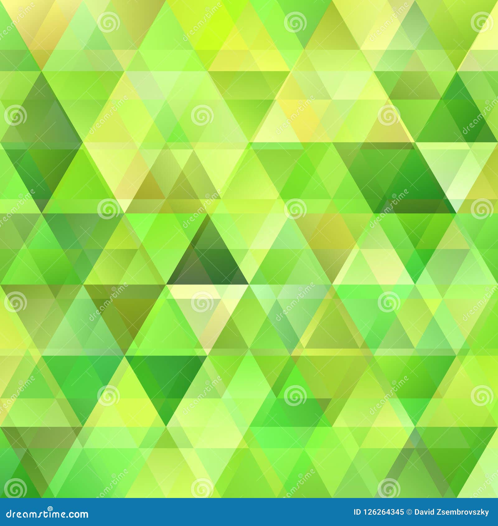 Green Geometric Abstract Polygonal Triangle Background Template Stock Vector - Illustration of ...