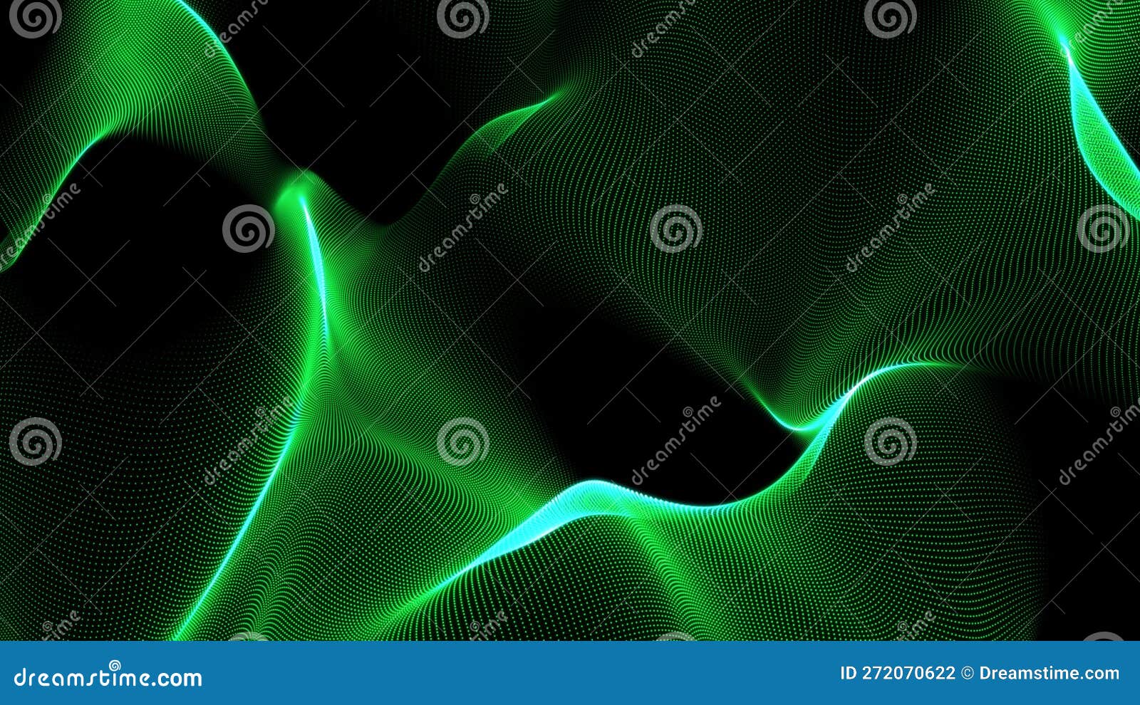 Green Geometric Abstract Technology and Science Background, Geometric ...