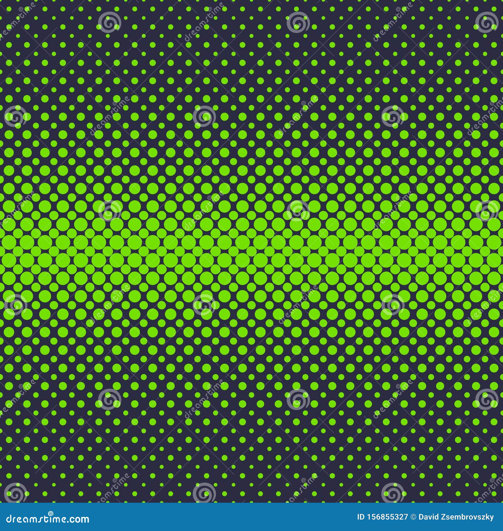 Green Geometric Halftone Circle Pattern Background Design Stock Vector ...