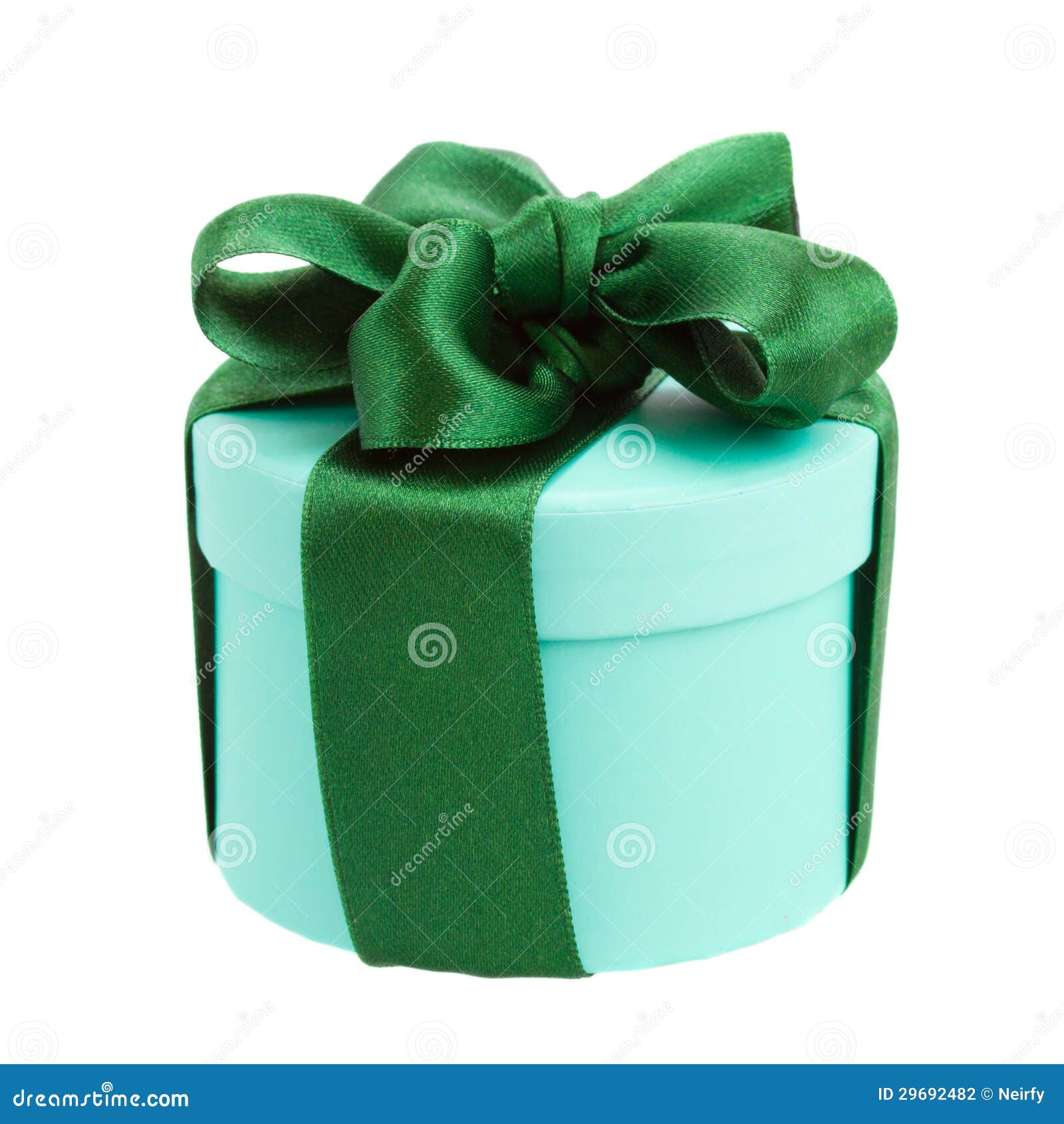 Green gift box stock photo. Image of knot, anniversary - 29692482