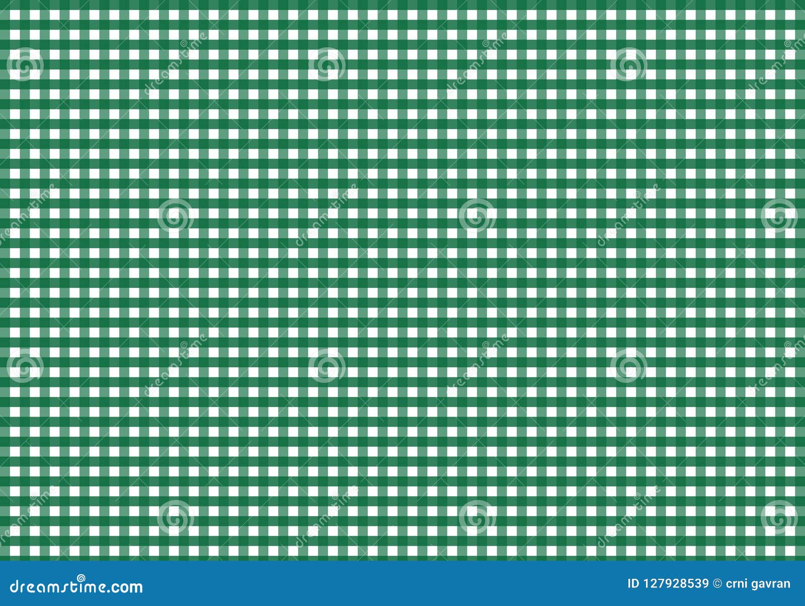Green Gingham Seamless Pattern.Vector Stock Vector - Illustration of ...