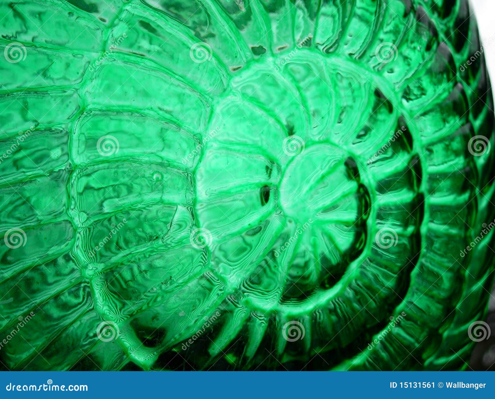 Green glass stock image. Image of spirally, shine, peaceful - 15131561