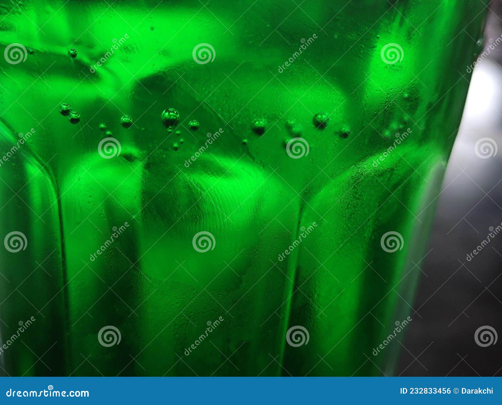 Green Glass Abstract Background, Close View Stock Photo - Image of ...