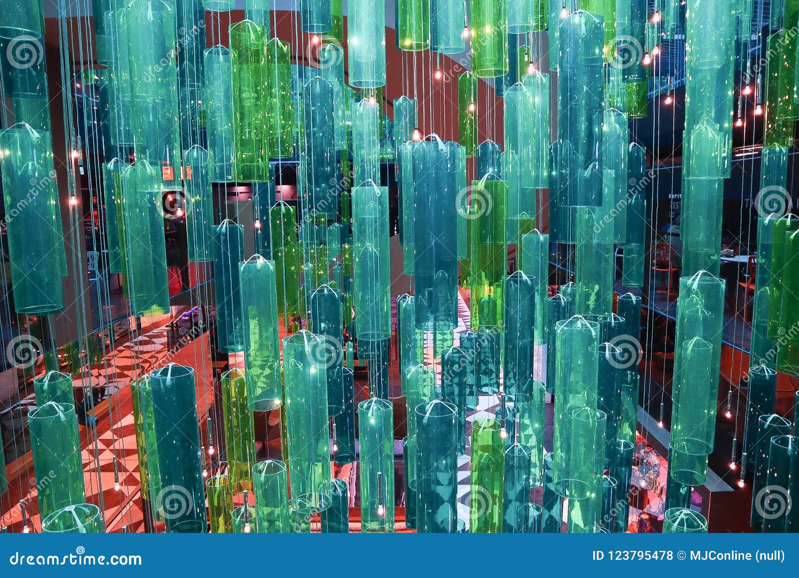 Green Glass Display Background Stock Photo - Image of green, city ...