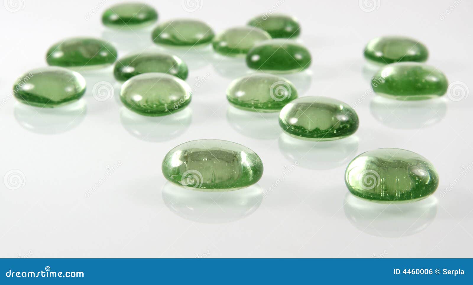 Green glass pebbles stock photo. Image of clean, transparent - 4460006