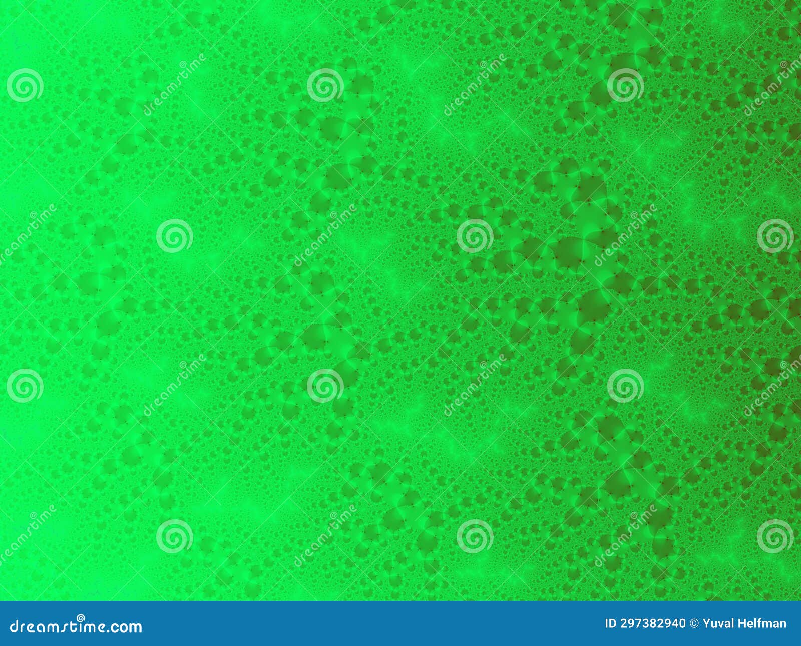 Green Glass Raindrops Fractal Stock Photo - Image of formula, abstract ...