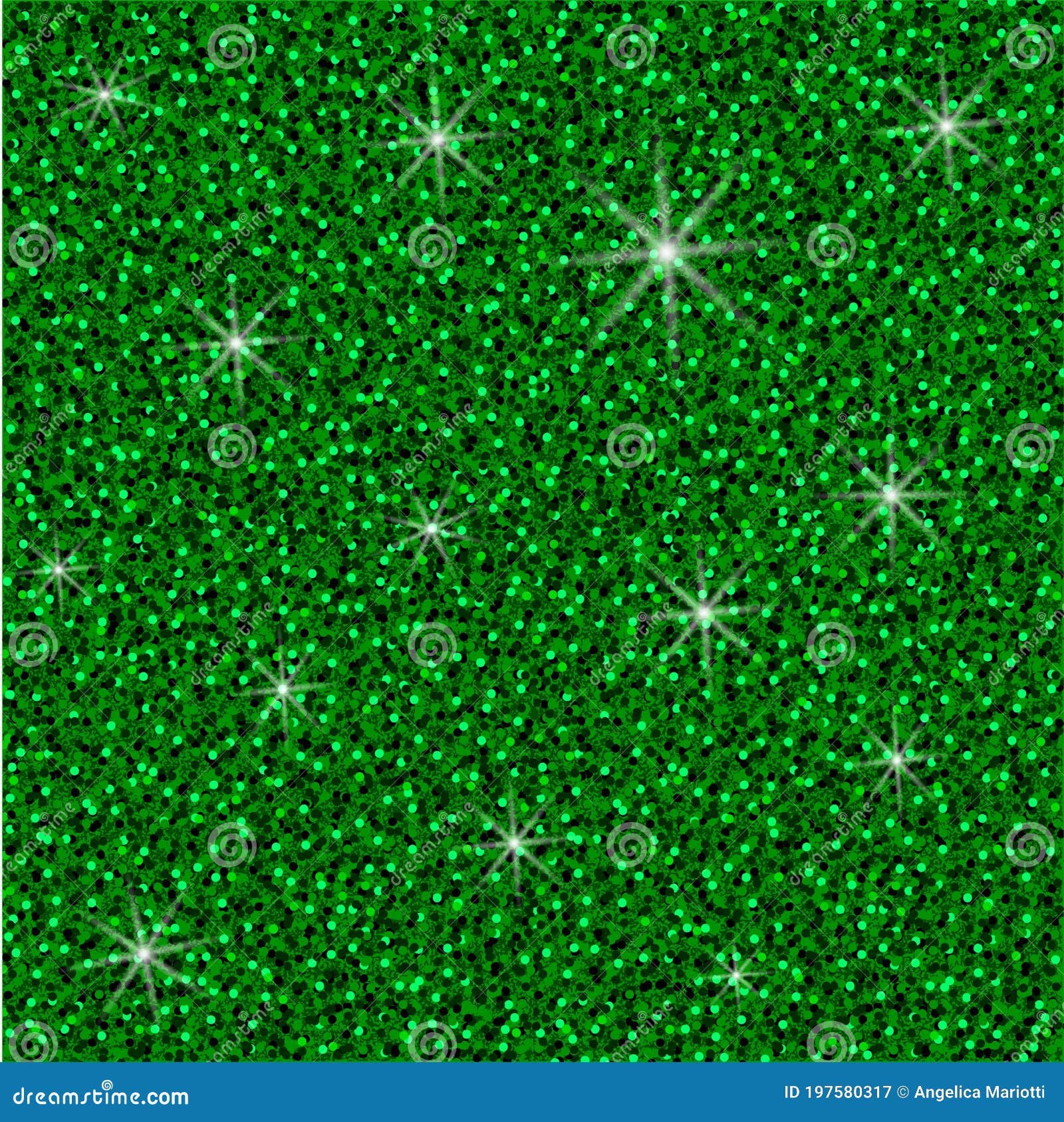 Green glitter texture stock vector. Illustration of pattern - 197580317