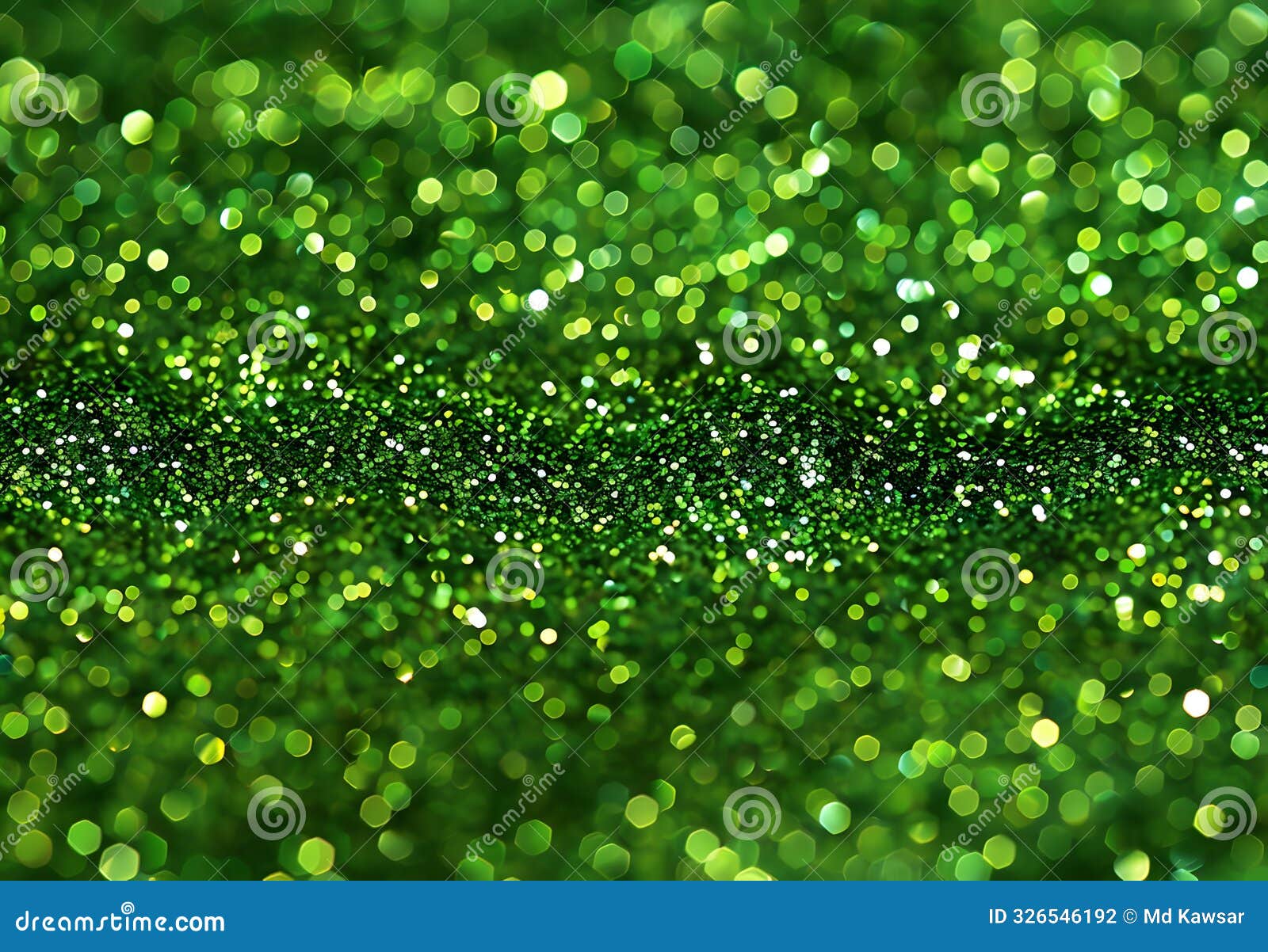 Green Glitter Sparkle Seamless Pattern Stock Illustration ...